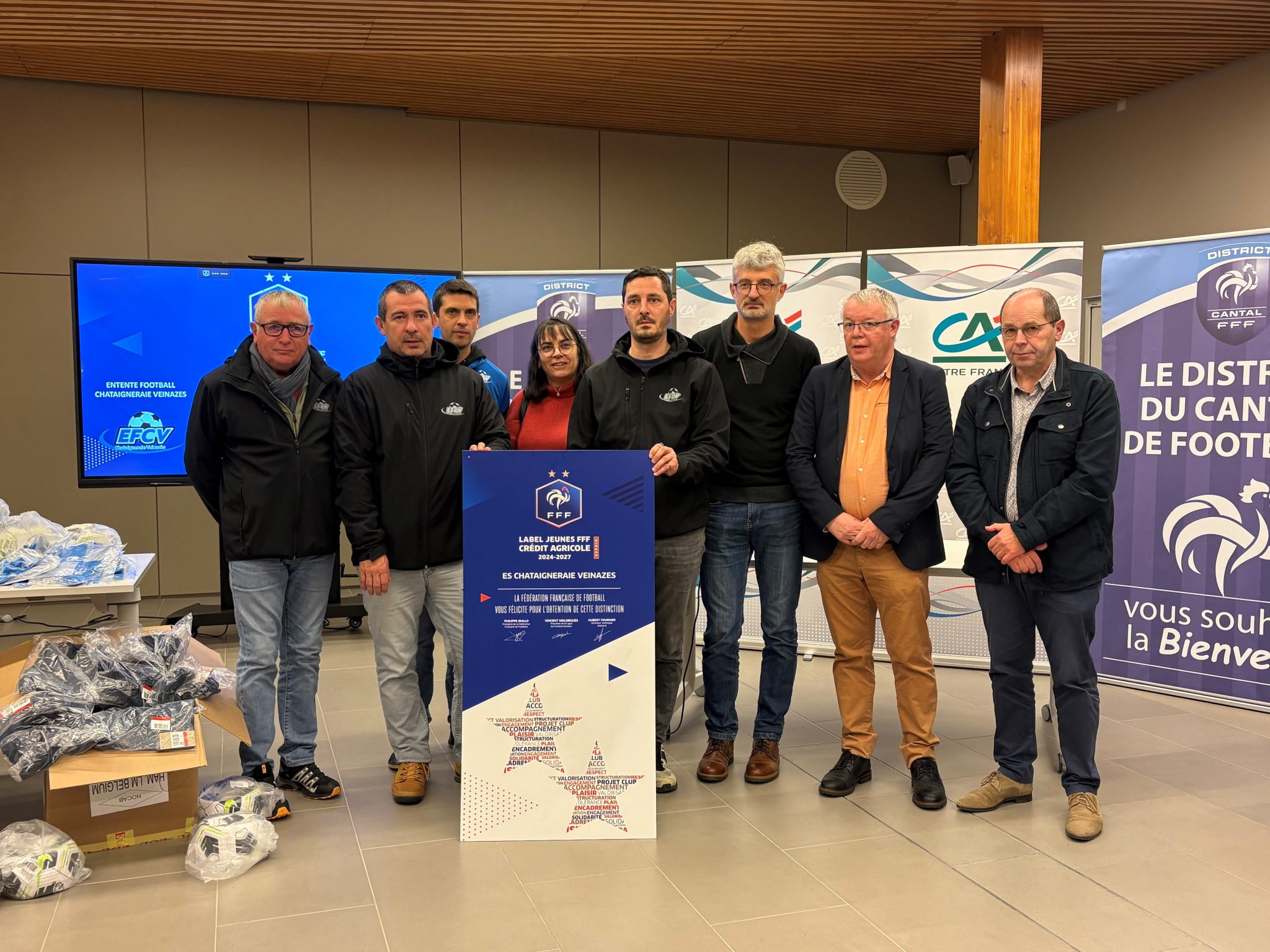 LABELS JEUNES FFF CREDIT AGRICOLE ESPOIR – DISTRICT DU CANTAL DE FOOTBALL